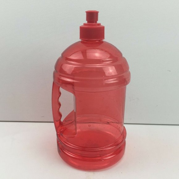 H2O | Kitchen | H2o Red Personal Water Jug Push Pull Sports Lid Handle ...